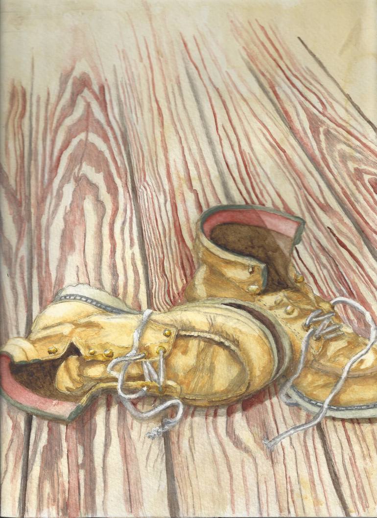 Miles Traveled Painting by Michael Frain | Saatchi Art