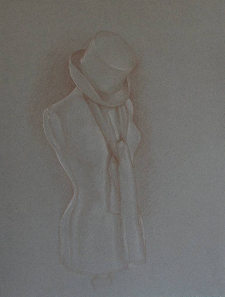 Dress code. Drawing by Helen Finney | Saatchi Art