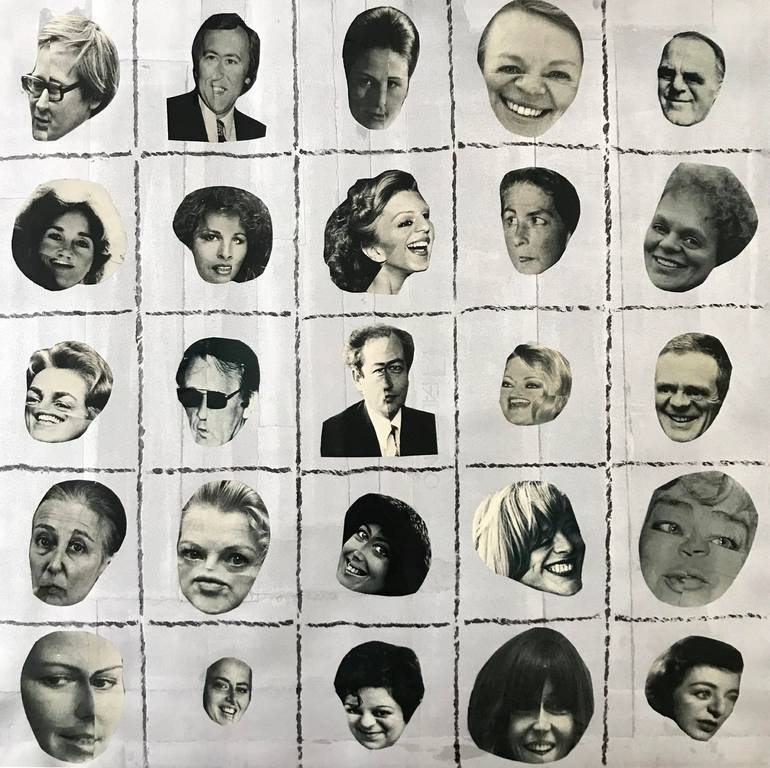 People Collage Art