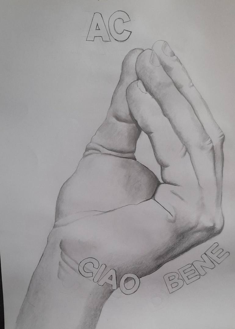 Mano Drawing by Antonino Iellamo | Saatchi Art