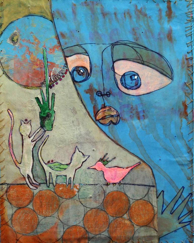 Absently Rising Flare Painting by Robby Moore | Saatchi Art