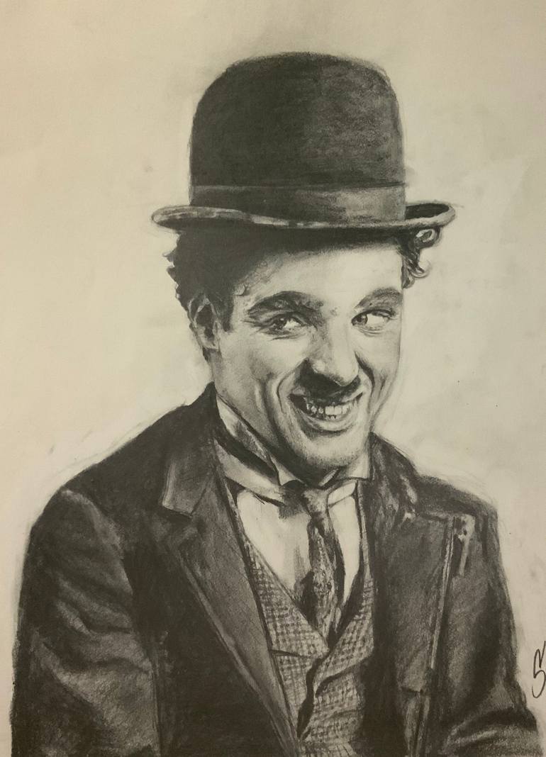Legendry Charlie Drawing by Srishti Sonkar | Saatchi Art