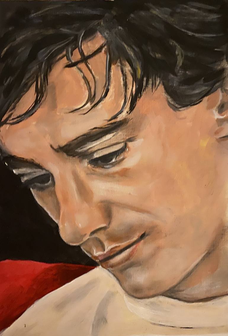 Ayrton Painting by Julia Abele | Saatchi Art