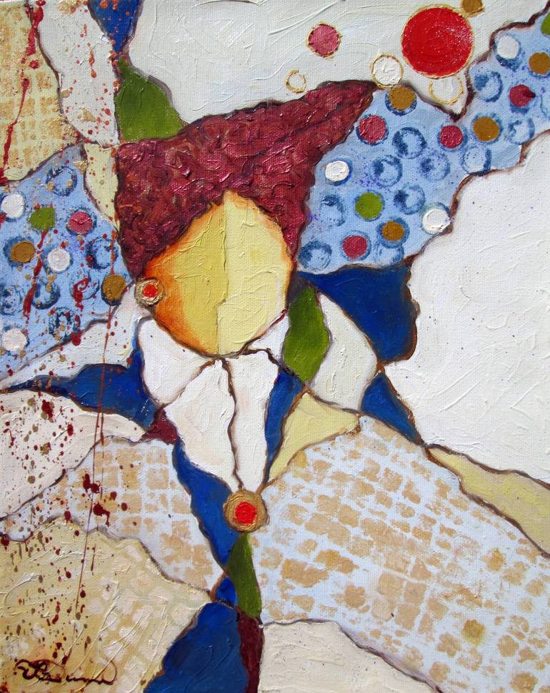 Tula Poses for Her Portrait Painting by Dianna Cates Dunn | Saatchi Art