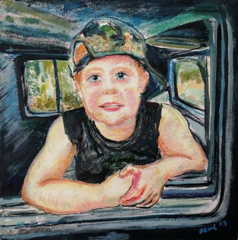 Jason Matthew Painting by Moises Alejandro Miranda Lopez | Saatchi Art