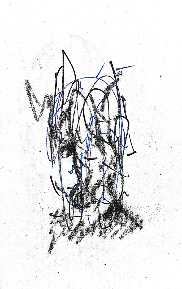 The boy / El chico Drawing by Moises Alejandro Miranda Lopez | Saatchi Art