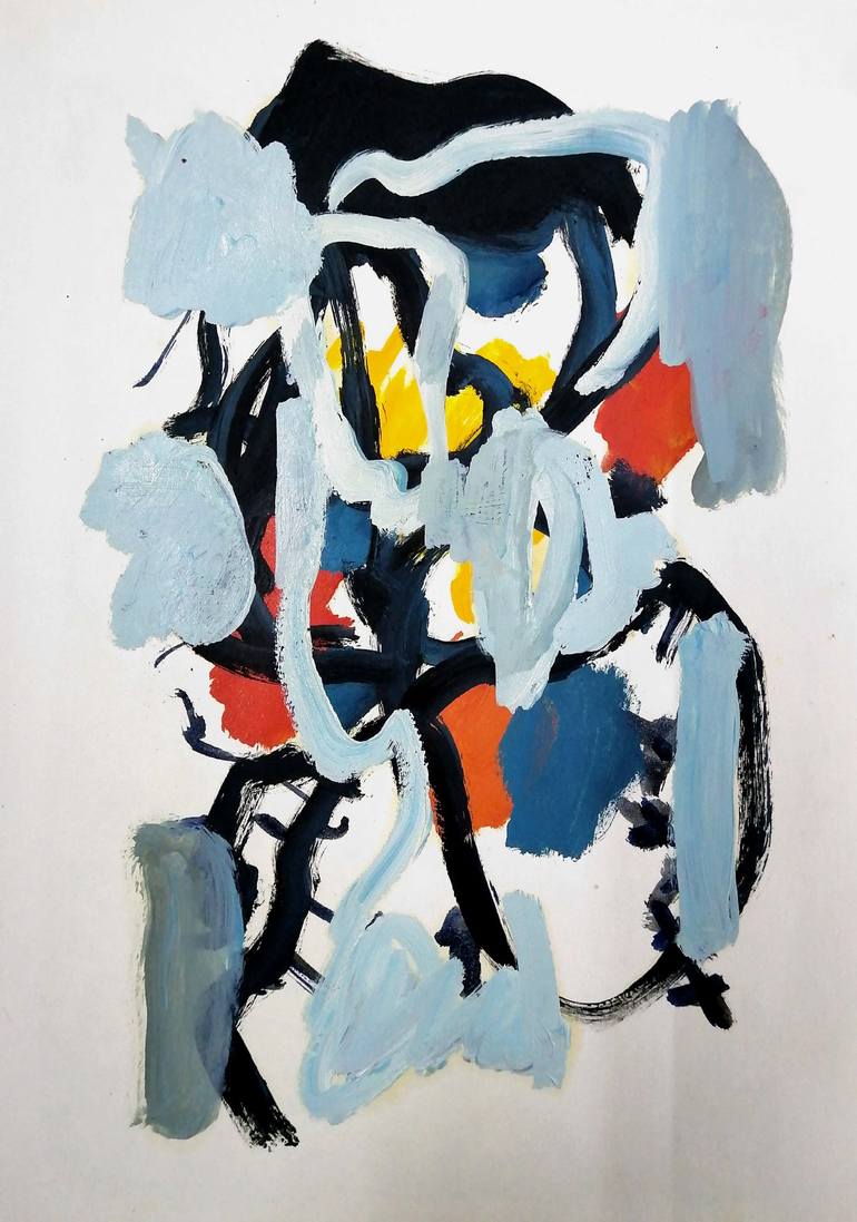 Two Times Painting by Moises Alejandro Miranda Lopez | Saatchi Art