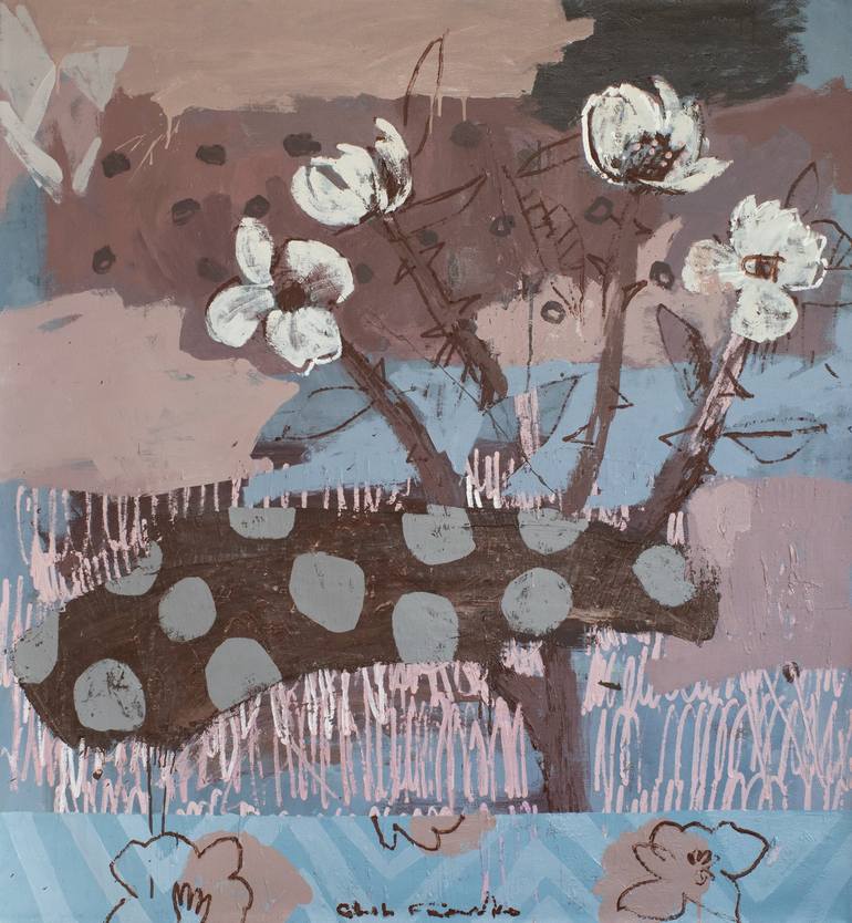 Floral Patterns Painting by Glib Franko | Saatchi Art