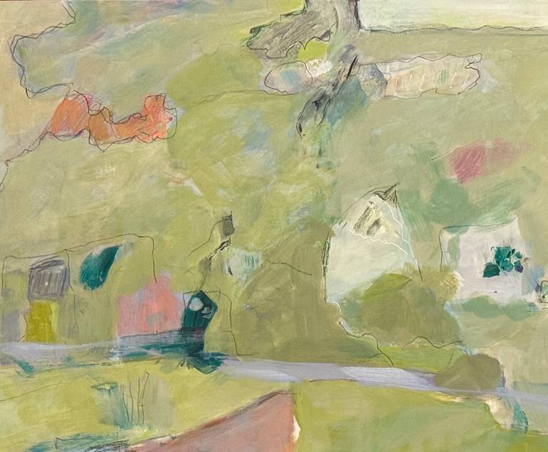 Arashiyama Painting by Maureen Fisher | Saatchi Art