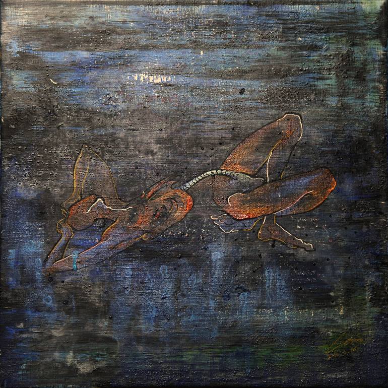 Feeling Defeat Painting by Shiwei Ni | Saatchi Art