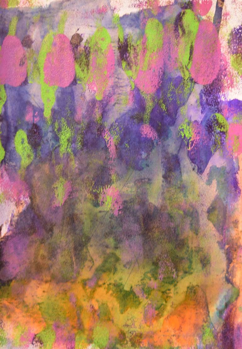 Blithe Impressions (No.9) Painting by Mahesh Sharma | Saatchi Art