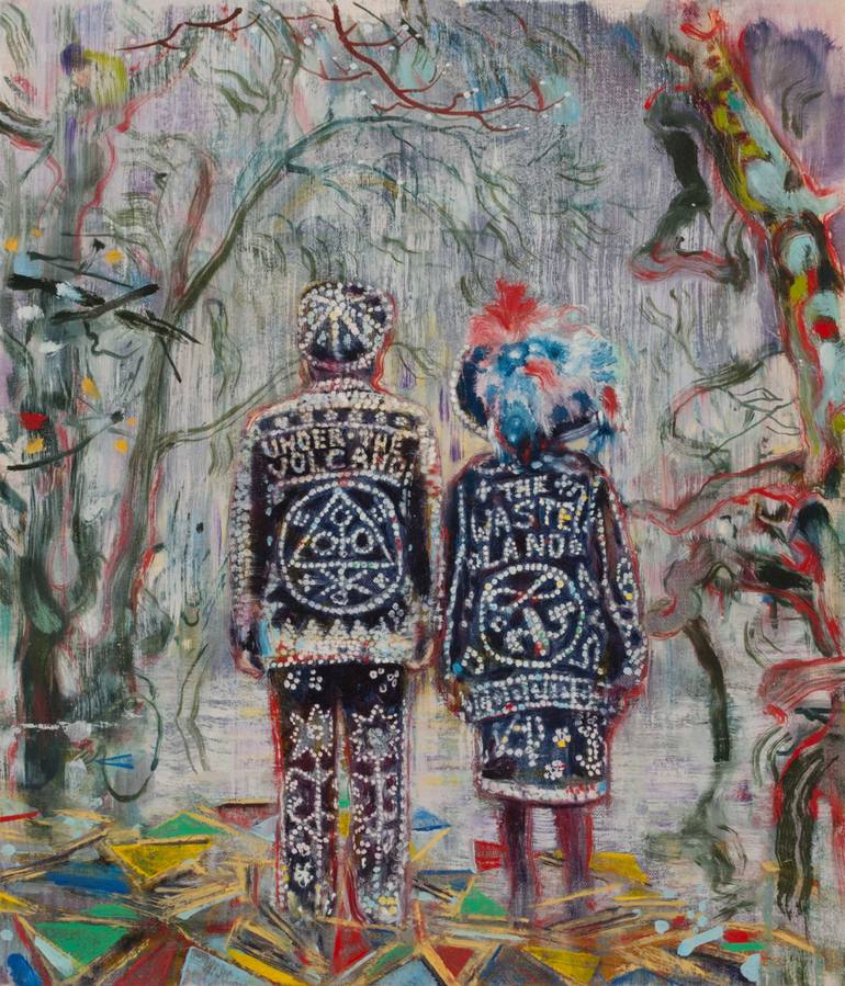 Oracles | Dominic Shepherd Painting by Charlie Smith | Saatchi Art