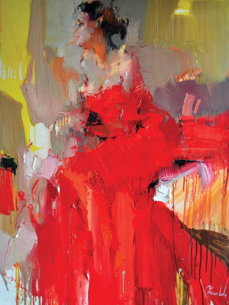 Alexandra II Painting by Iryna Yermolova | Saatchi Art
