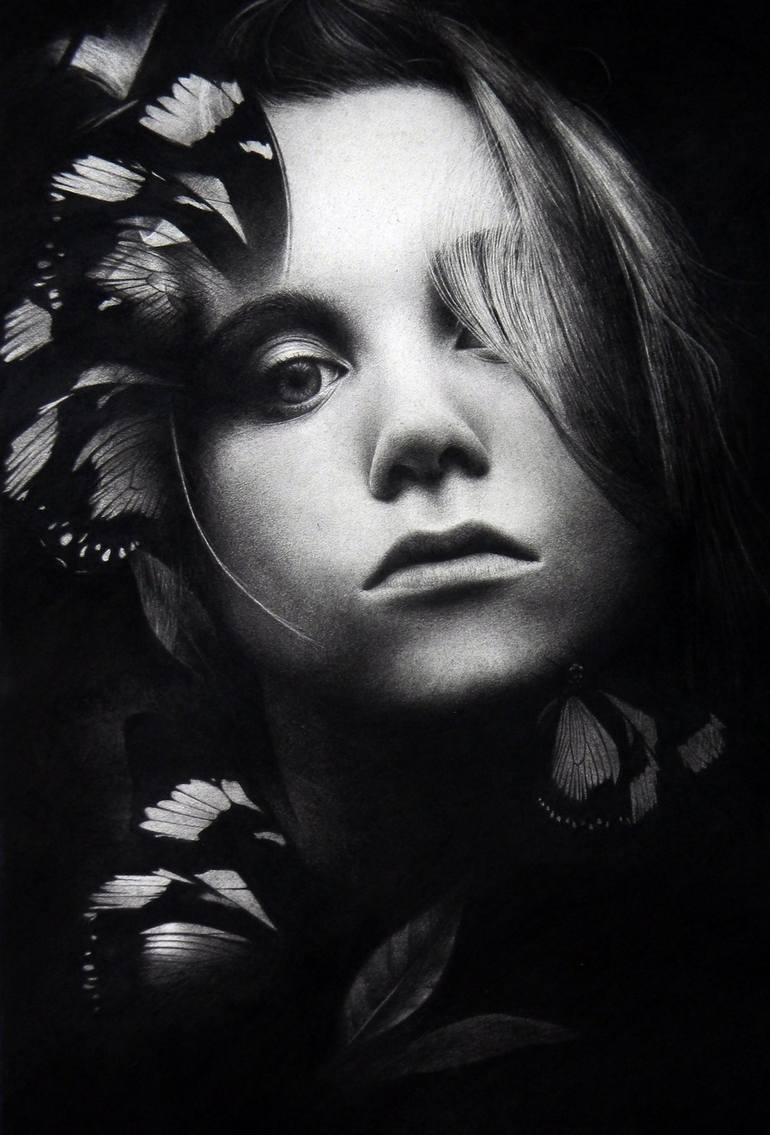 Secrets Drawing by Hailey Wood | Saatchi Art