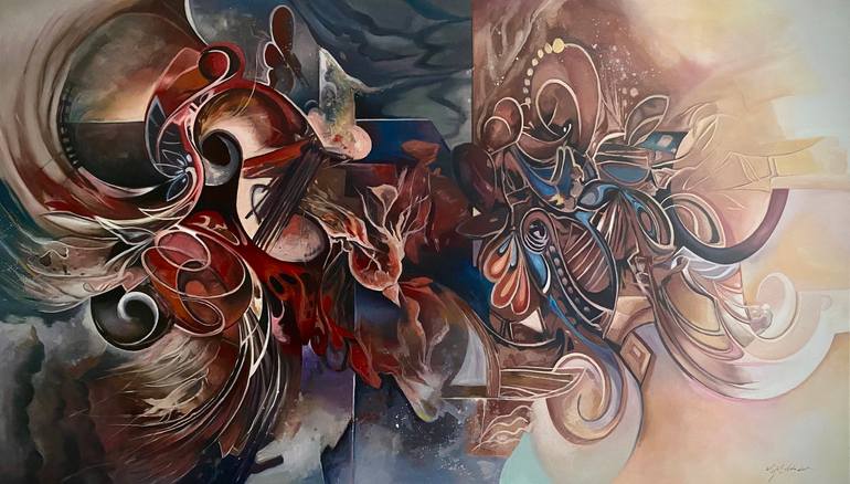 METAMORPHISM Painting by Yigit Dundar | Saatchi Art