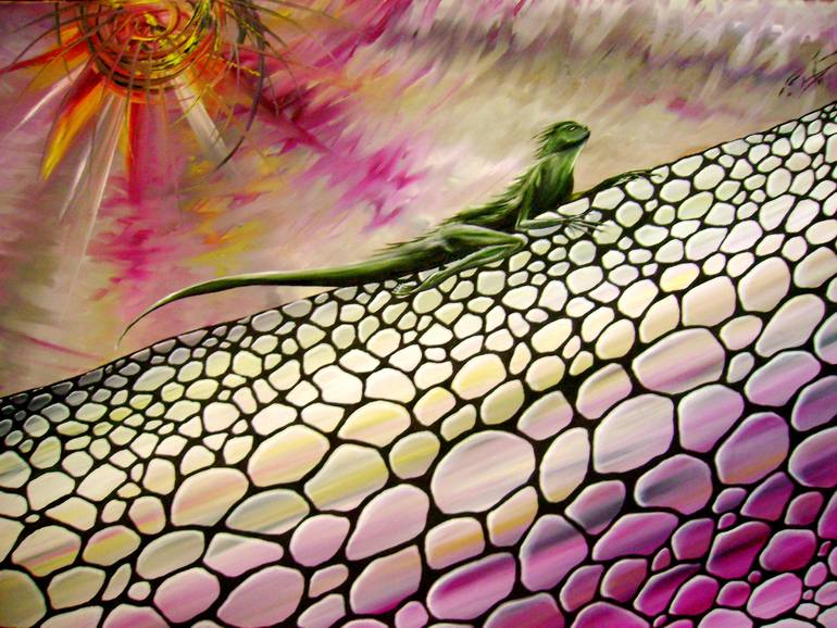 Evolution Painting by Leo Altamirano | Saatchi Art