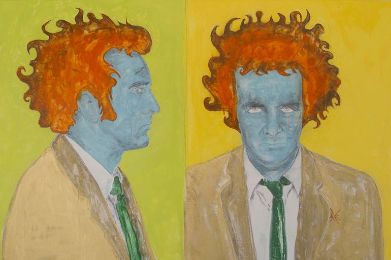 Feu Godin (en pétard) - SOLD Painting by Alexandre Chartrand | Saatchi Art