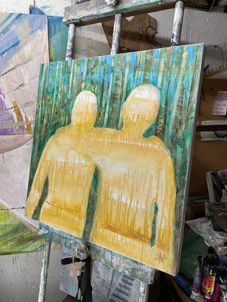 Nature Tourists Painting by Rick Wedel | Saatchi Art