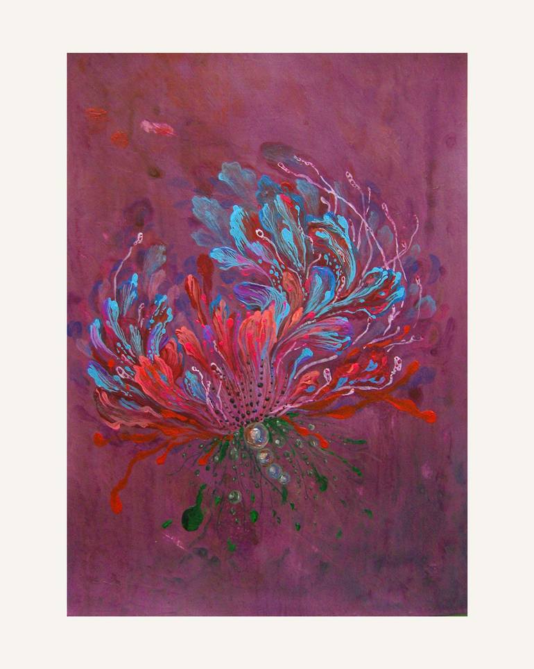 Floating mind Painting by Zini Lee | Saatchi Art