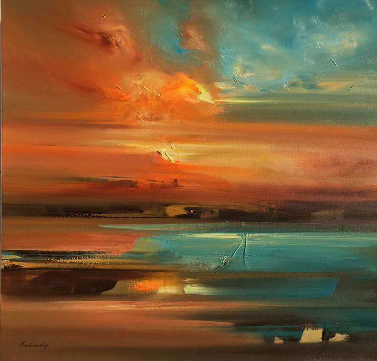 You’ve been here before Painting by Beata Belanszky-Demko | Saatchi Art