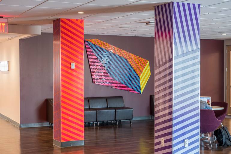 PRISMATIC PATTERNED POLYGON Installation by Jay Walker | Saatchi Art
