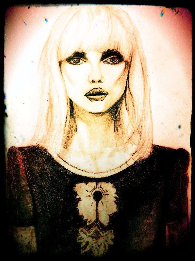 Debbie Drawing by Emmy Flores | Saatchi Art