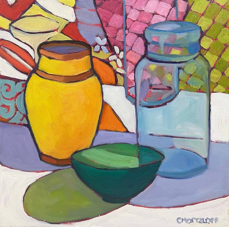 Clear and Opaque Painting by Catherine J Martzloff | Saatchi Art