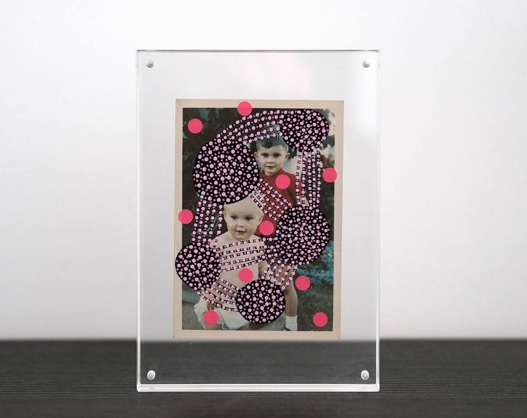 Sparkling Portal Collage by Naomi Vona | Saatchi Art