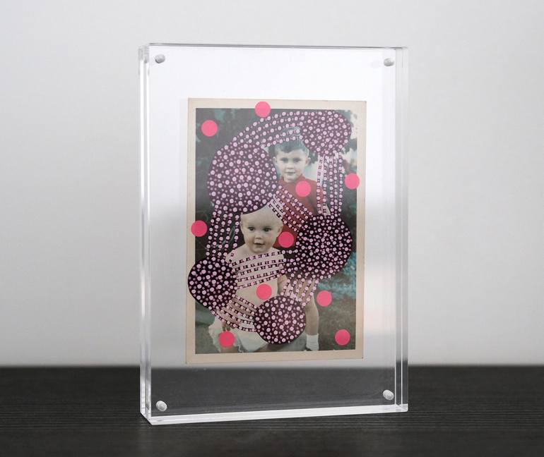 Sparkling Portal Collage by Naomi Vona | Saatchi Art