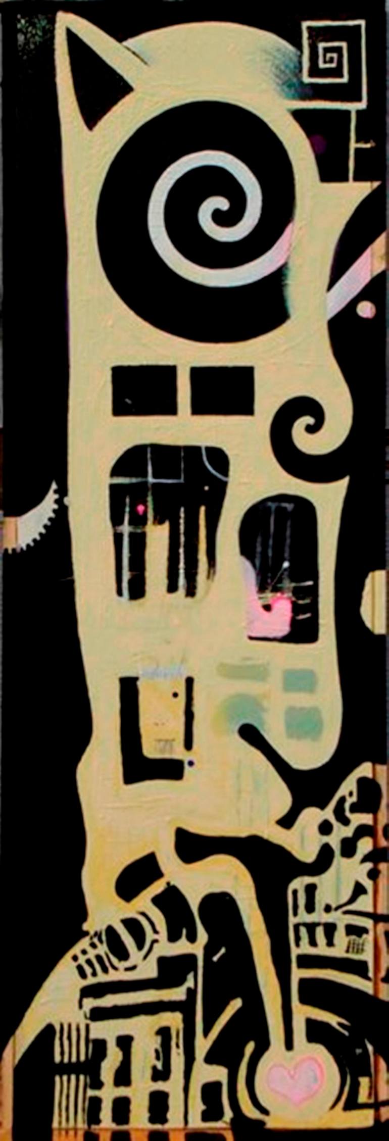 Terry Loves His Pony Painting by Artist Eight Zero Zero Eight Five ...