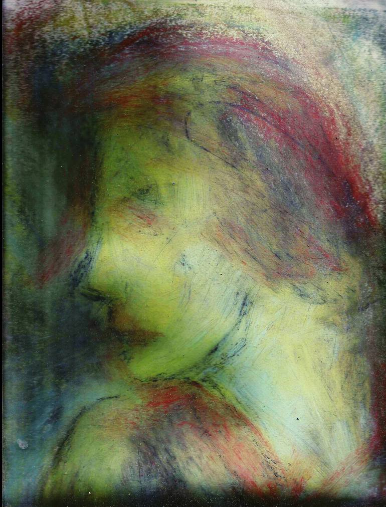 PROFILE IN ABSTRACT Painting by DAVID BISCHOFF | Saatchi Art