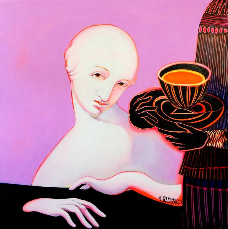 Carrot Soup Painting by Victor Tkachenko | Saatchi Art