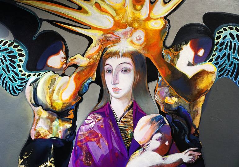 New Crown Painting by Victor Tkachenko | Saatchi Art Canada