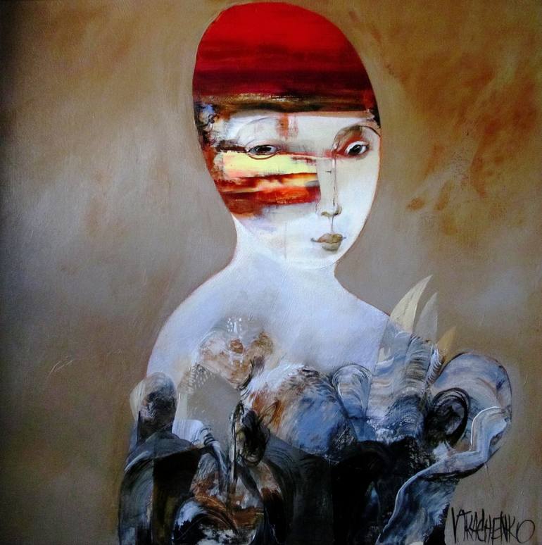 Nadine Painting by Victor Tkachenko | Saatchi Art
