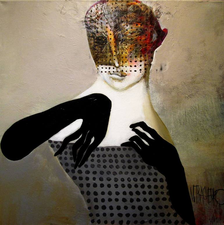 Veil Painting by Victor Tkachenko | Saatchi Art