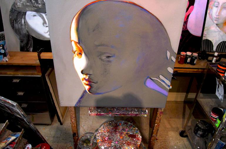 Alena Painting by Victor Tkachenko | Saatchi Art