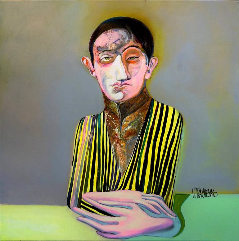 Sniffer Painting by Victor Tkachenko | Saatchi Art