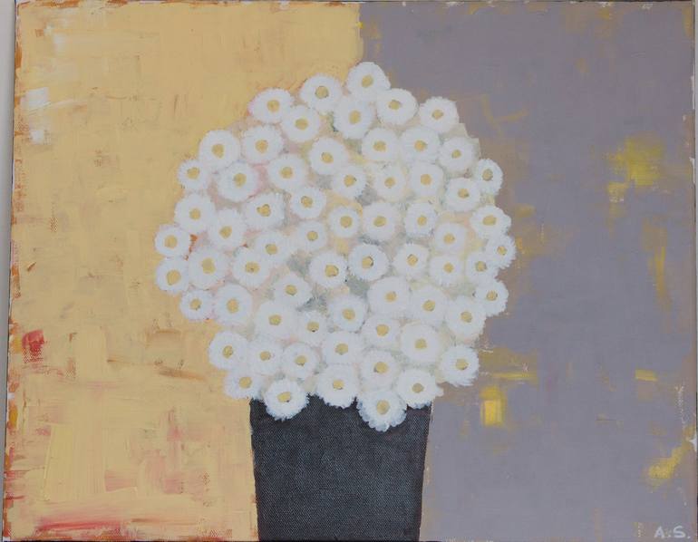 Blossom Painting by Alexandra Simion | Saatchi Art