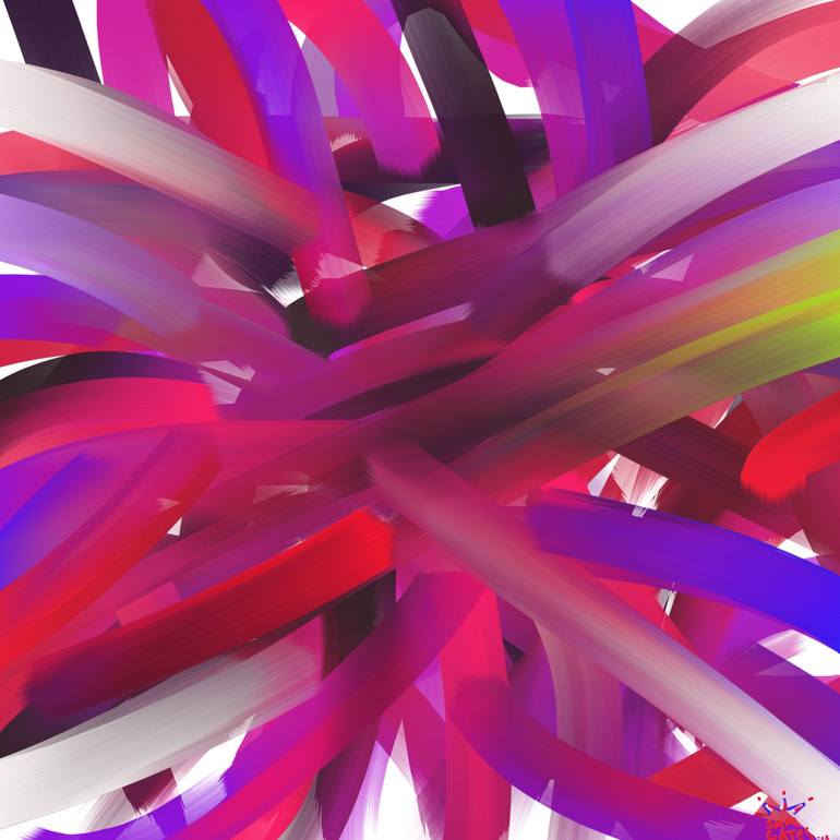 Pulse London - Pulse in London Painting by Sam Gates | Saatchi Art