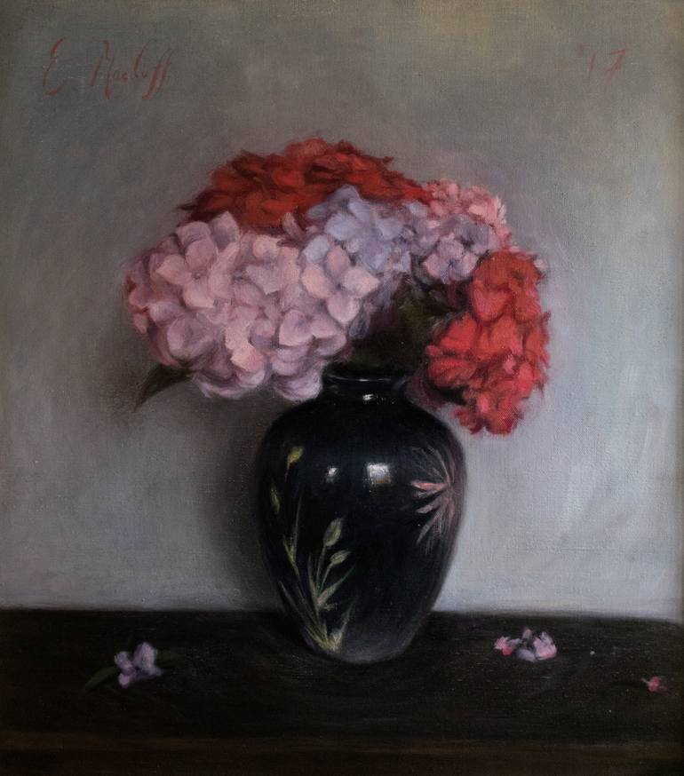 Hydrangeas Painting by Emily Macduff | Saatchi Art