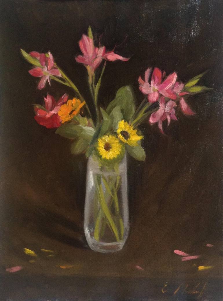 Wild Flowers Painting by Emily Macduff | Saatchi Art