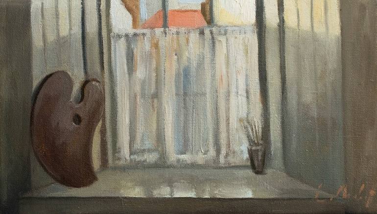 Studio Window Painting by Emily Macduff | Saatchi Art