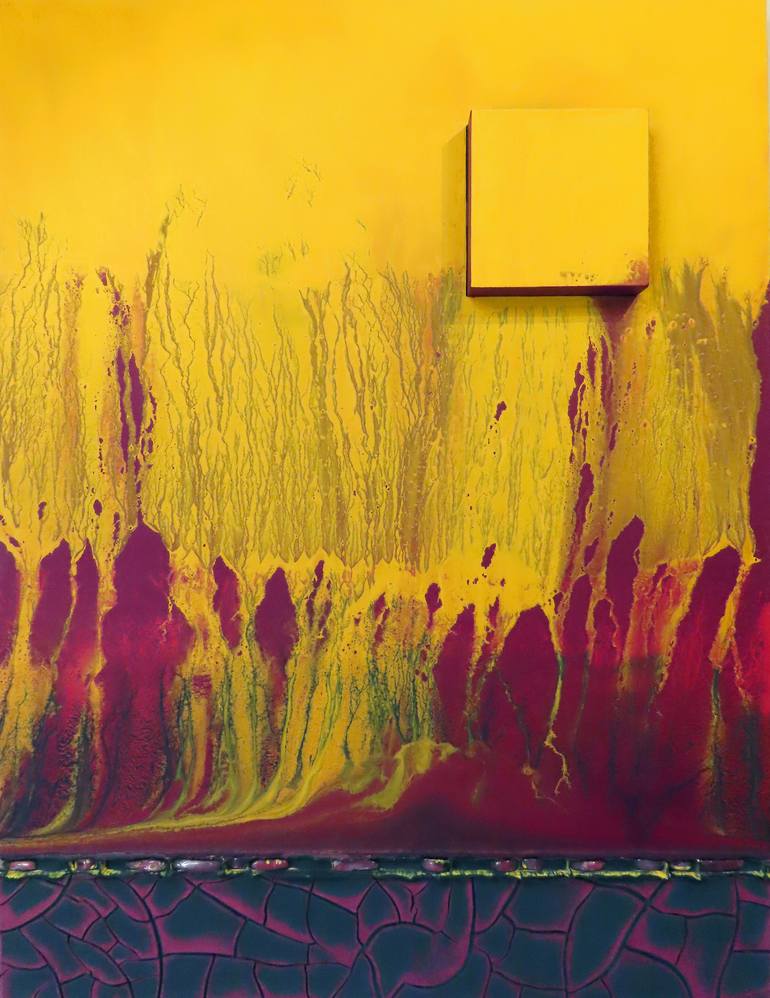 SULFUR Painting by Pin Vega | Saatchi Art