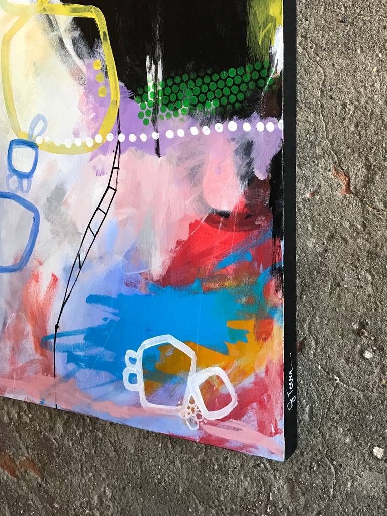 Points of Interest Painting by Jeffrey Tover | Saatchi Art