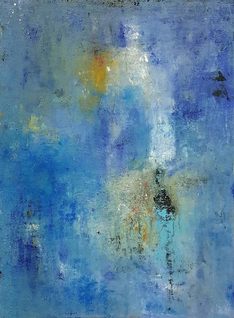 French Blue Painting by Jeffrey Tover | Saatchi Art