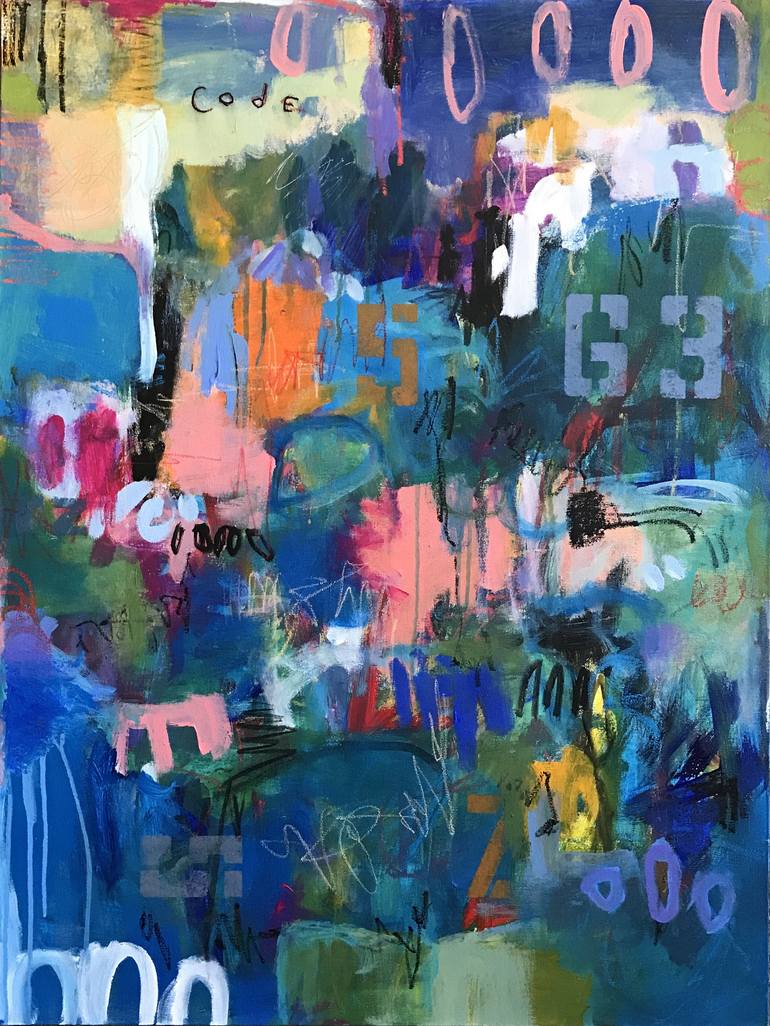 Code Painting by Jeffrey Tover | Saatchi Art