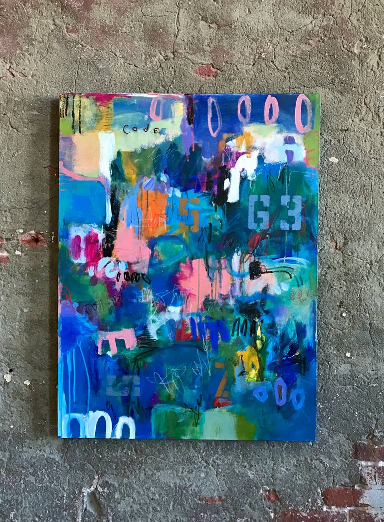 Code Painting by Jeffrey Tover | Saatchi Art