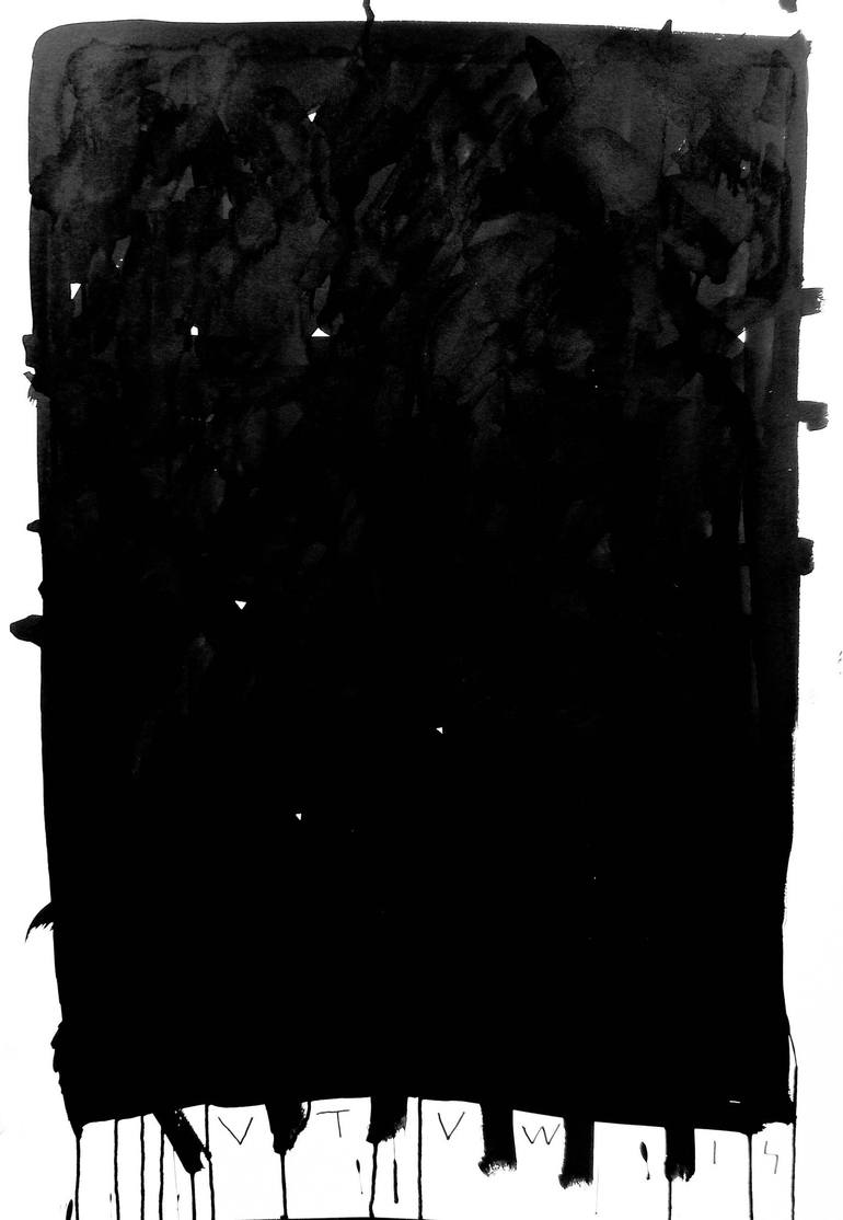 Black Rectangle Drawing by Victor Tarragó | Saatchi Art