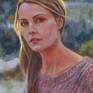 Hallie Painting by Matt Cauley | Saatchi Art