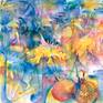 Indian Summer Painting by Susan Miller | Saatchi Art